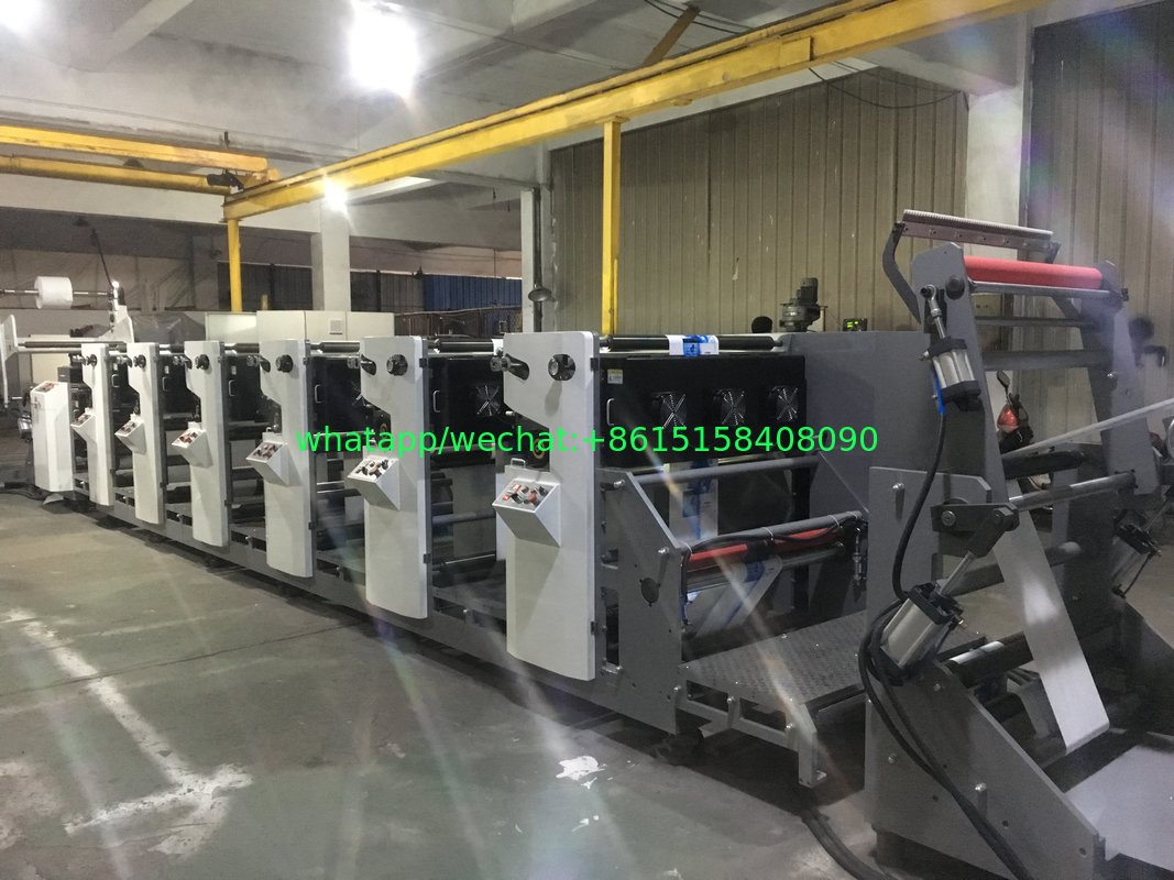 RY320 The leading manufacturer of automatic label flexo printing machine with lamination station