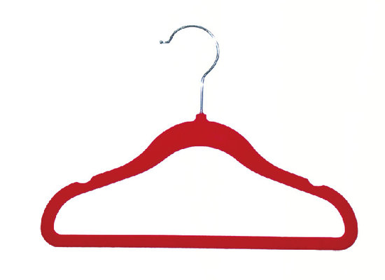 Trousers / Jacket 300mm Kids Velvet Hangers Green / Pink / Blue