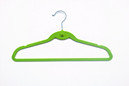 Non Slip Velvet Flocked Hangers Baby Clothes Hangers With Indents