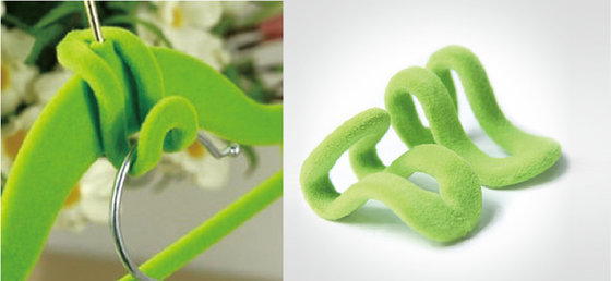 Beautiful Colorful 50mm Velvet Hook For Jacket / T-Shirt / Sweater