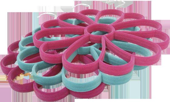 Recycled Stocking / Turban Colored Clothes Hangers 246*348*2mm