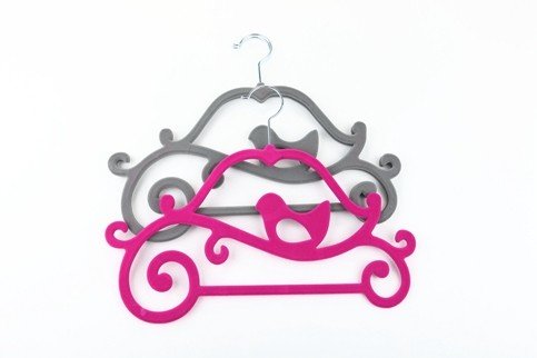 Heavy Duty Velvet Scarf Hanger Space Saver Clothes Hangers BSCI / PAHS