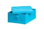 Blue Weekday Clothes Sweater Organizer Bedroom Storage Boxes 50*40*25 cm