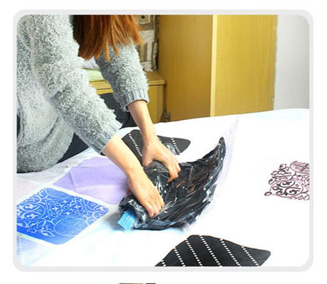 Durable Travel Large Vacuum Storage Bags Roll Up Vacuum Seal Bags For Clothes