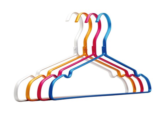 41cm Normal Aluminum Extra Wide Clothes Hangers Non Slip Coathangers