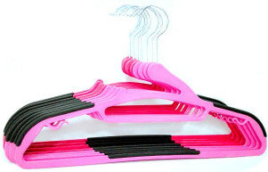 TPE Plastic Lightweight Clothes Hangers For Protecting Garments 5 Kg Load Capacity