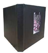Álbum rasante contemporáneo del soporte de la aduana de la ventana 12 x 8 para el aniversario