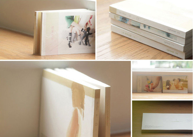 Álbum de foto registrable único personalizado del embarazo/del compromiso 12 x 18