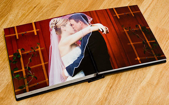 Álbumes hermosos de la boda del soporte del rubor de la aduana 8 x 10 con las páginas internas de 0.5mm-1.5 milímetro