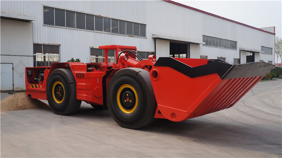 4cbm diesel LHD loader of underground mining equipment equipped with deutz engine for sale
