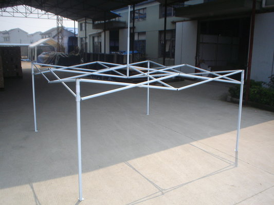 Logo Printed  Easy Up Folding Gazebo Tent For Advetising / Trade Show Pop Up Tent