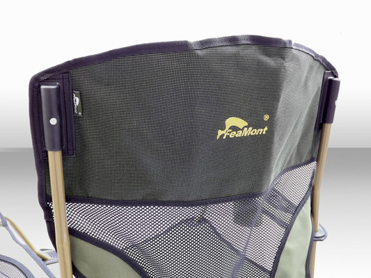 Chaise de camping se pliante résistante avec la housse de transport de support de tasse/chaise se pliante de pêche