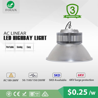 150 W  led high bay shop lights high power 15000LM CRI80