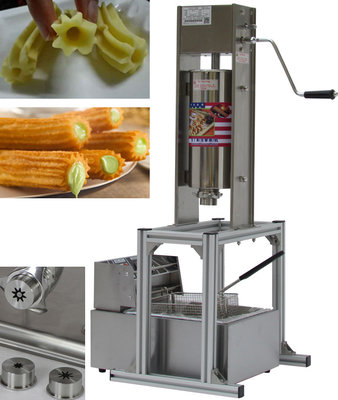 5L Manual Forming Churro Maker Machine 110v / 220v 670 * 330 * 330mm