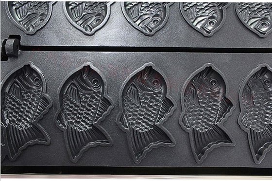 Light Weight Food Industry Machines Street Snack Taiyaki Machine ISO Certification