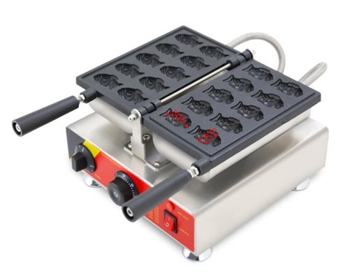 110v / 220v 50hz Goldfish Waffle Machine Taiyaki Machine Small Size