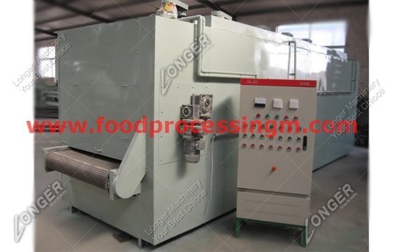 commercial Continuous cashew nut roasting machine|peanut roasting machine|almond roasting machine chine best sale