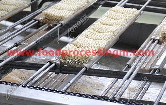 full automatic Fired Instant Noodle Production line 30000bags/8hours 60-70g/piece