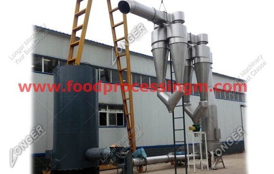 high quality air steam starch dryer machine for cassava starch,potato starch,sweet potato