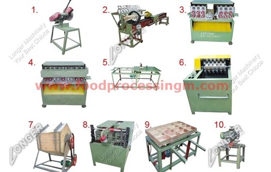double sharp bamboo toothpick processing machine for sale in china