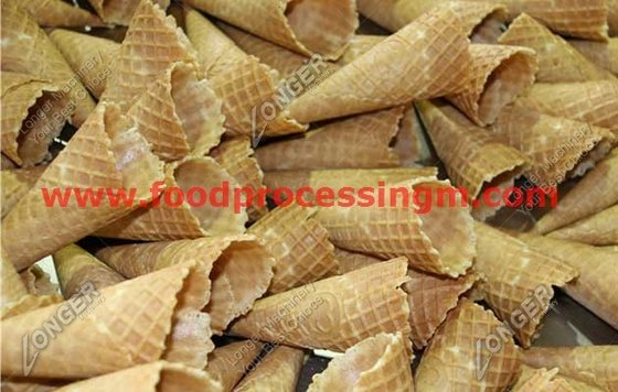 commercial high quality wafer cone making machine with best price in china