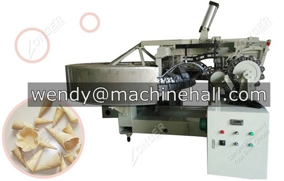 automatic ice cream cone making machine|ice cream waffle cone machine high quality