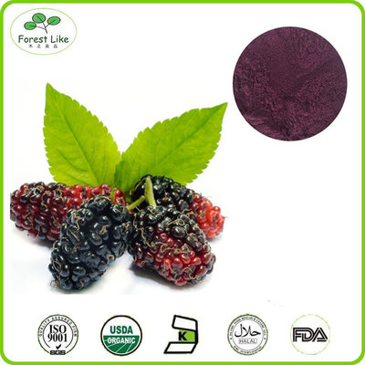 China High Quality Mulberry Extract / Anthocyanidins25% supplier