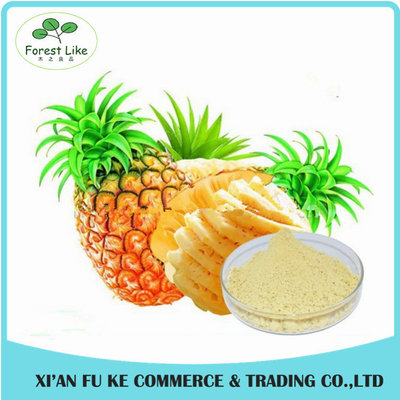 100% Natural Fruit Spray Dried Powder Pineapple Extract Powder with Bromelain supplier