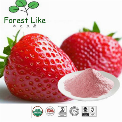 Food Ingredients Freeze Dried Strawberry Fruit Powder supplier