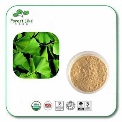 Water Soluble Top Sale 100%Herbal Medicine Ginkgo Biloba Leaf Extract supplier