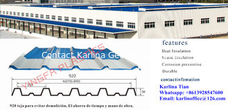 China UPVC Trapezoid Corrugated roof tile ROOFING SHEET ASA synthetic resin roof sheet supplier