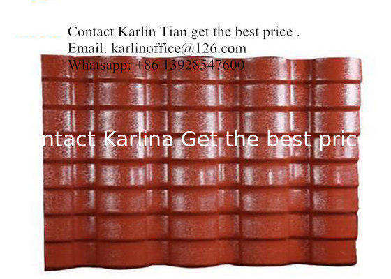 ASA synthetic resin tile ASA villa roof tile ASA composite tile strong synthetic resin tile supplier