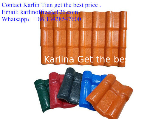 ASA synthetic resin tile ASA villa roof tile ASA composite tile strong synthetic resin tile supplier