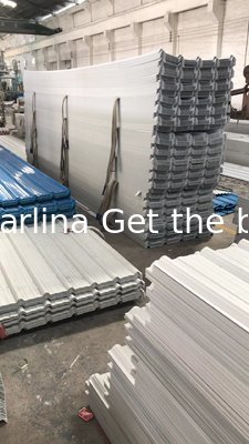 Techo de PVC Cartón corrugado de techo de PVC  permanent roofing better then concrete tile supplier