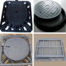 Ductie Iron Grids/EN124 Manhole Cover/Cast Iron Grates
