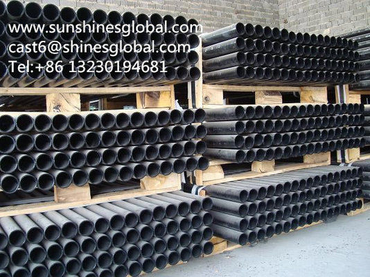 CISPI301 No Hub Cast Iron Soil Pipe/ ASTM A888 Hubless Cast Iron Sewer Pipes