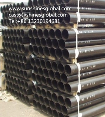 BS EN877 Cast Iron SML Drainage Pipes/ASTM A888 Hubless Cast Iron Soil Pipe