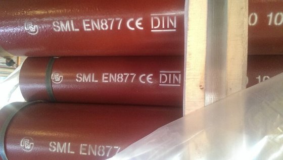 EN877/DIN EN877 Pipe /BS EN877 Cast Iron Pipes