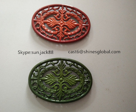 Cast Iron Trivet/Cast Iron Pan Heat Stand/Cast Iron Teapot Pad/Flower Pot Holder