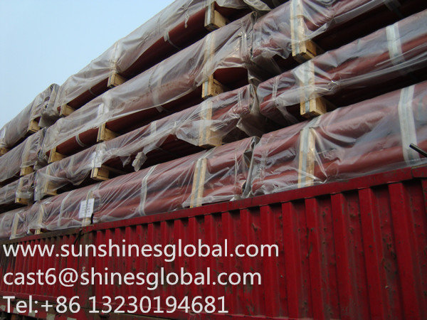 SML Cast Iron EN877 Pipes /ASTM A888 No Hub Cast Iron Sewer Pipes