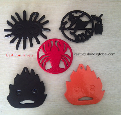 Cast Iron Trivet/Cast Iron Pan Heat Stand/Cast Iron Teapot Pad/Flower Pot Holder