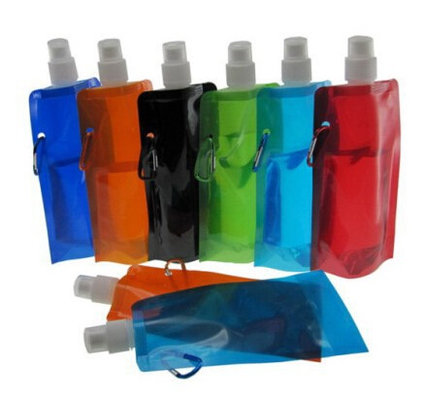 BPA 480ml Eco-friendly Folding water bottle foldable Water Bottle Plastic Water Bottle supplier