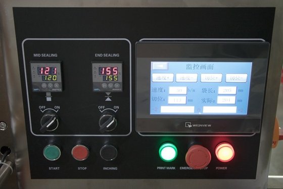hot sell automatic cookies bread wafer biscuits rice fong snow cake food packaging machine
