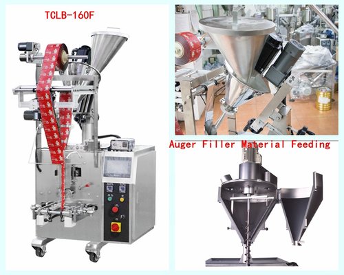 Automatic Powder Filling Sealing Machine 20cm bag width