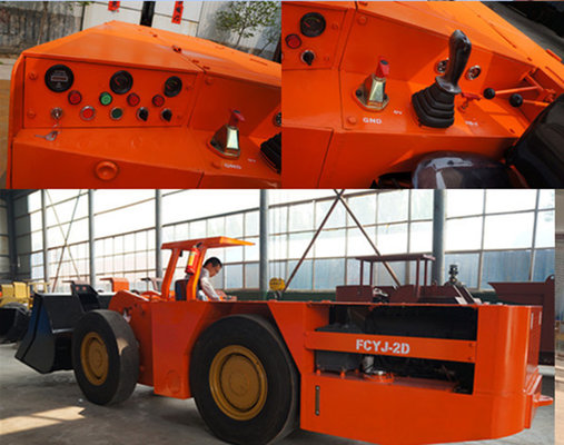 FCYJ-2D Diesel engine articulated hauling scraper for sale