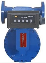 Steel / Aluminium Positive Displacement Water Meter With Mechanical Register