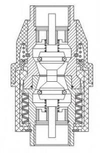 Die Cast Zinc Reconnectable Breakaway For Fueling Station MD-15