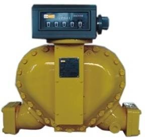 Marine Aviation Aluminum Positive Displacement Flow Meter 6 Inch Buk Flow