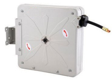 Diesel Petro Grease Steel Oil Hose Reel Multi Position Ratchet Lock