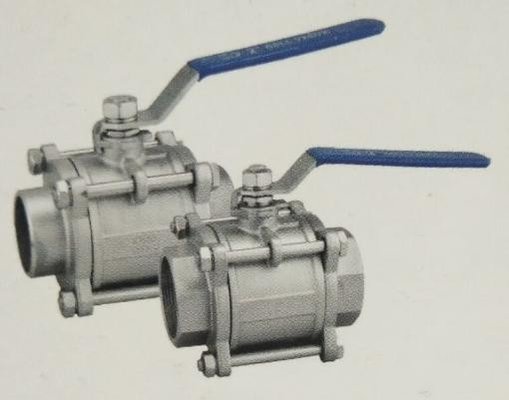 Male Female Stainless Steel Ball Valve Fuel Equipment 1000 PSI
